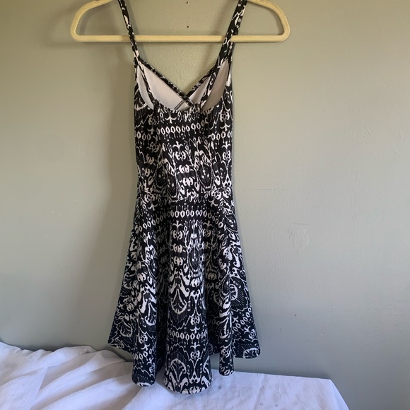 Abercrombie & Fitch | Dresses | Cross Back Strap Skater Dress | Poshmark